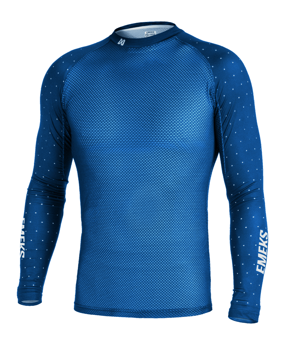 Motocross Compression Top | NAVY MX COMPRESSION YOUTH | EMEKS