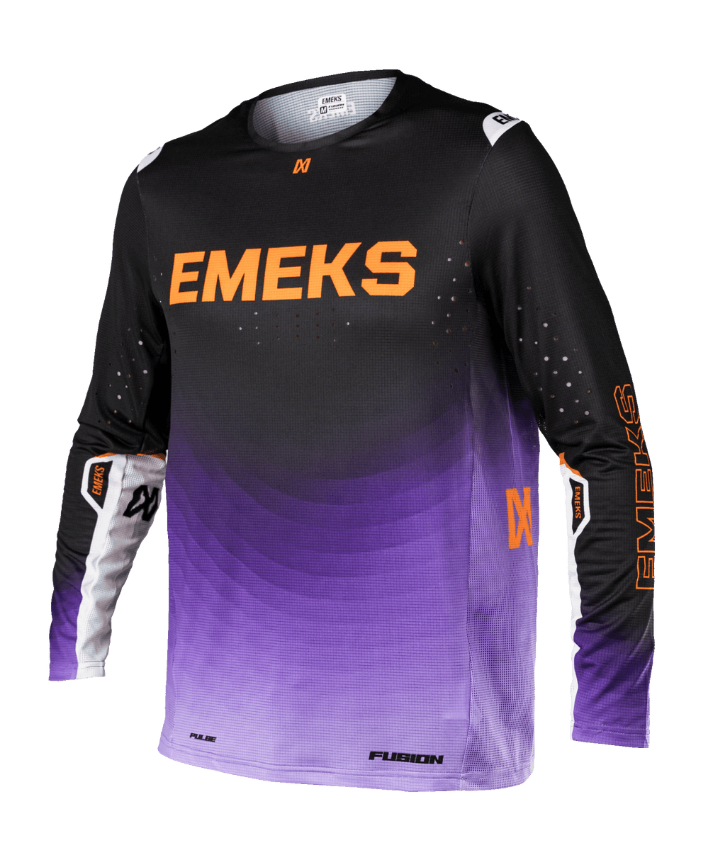 Lightweight Motocross Jersey | PURPLE PULSE JERSEY | EMEKS